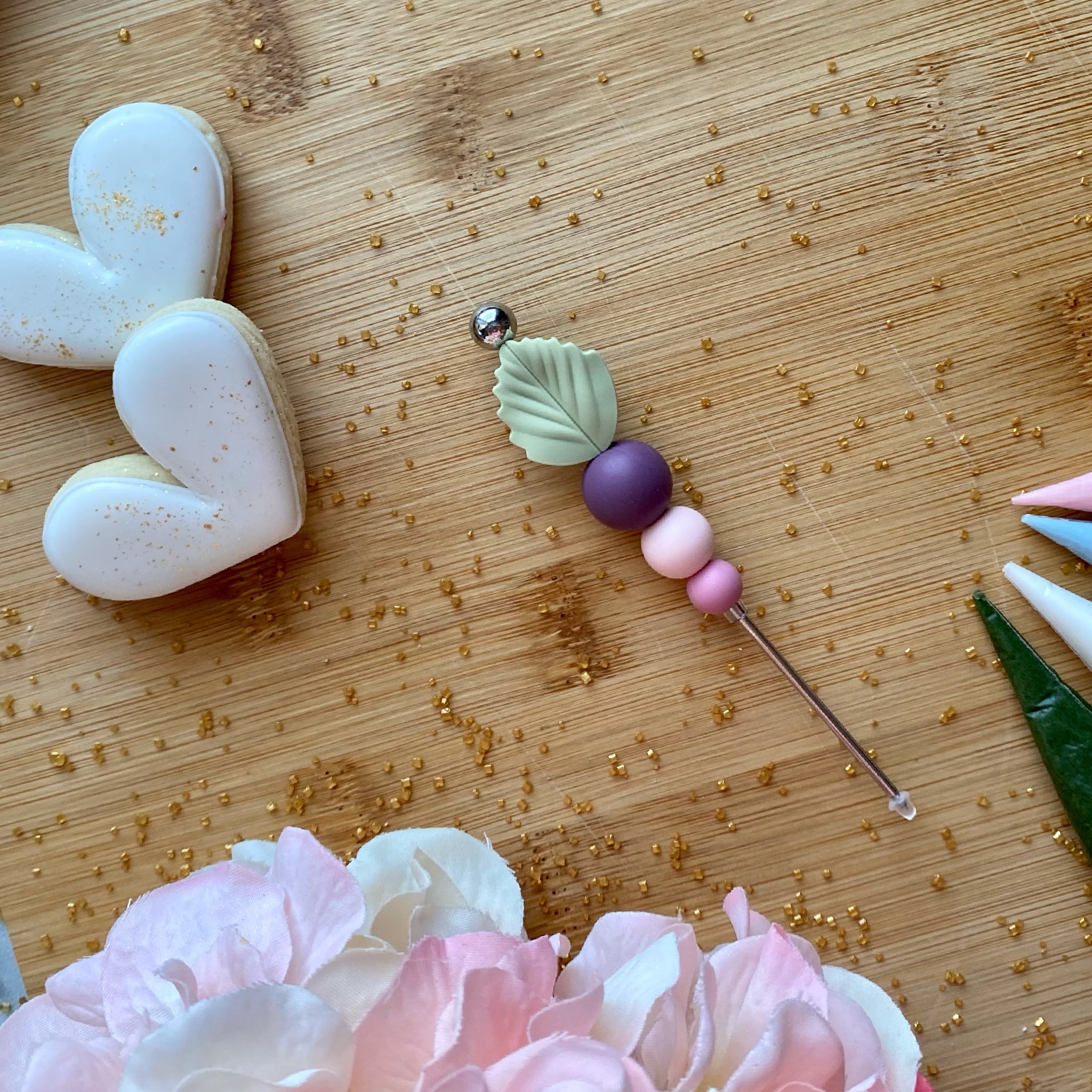 Sage Leaf - Royal Icing Scribe Tool – The Cookier Club